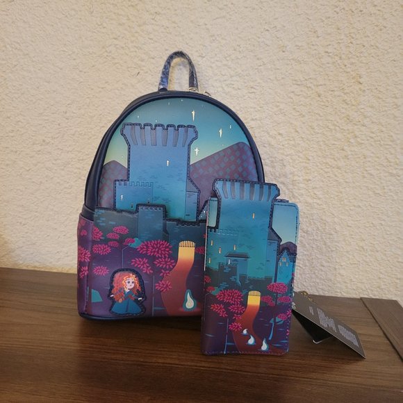 Loungefly | Bags | Brave Loungefly Castle Series Disney Princess Merida ...